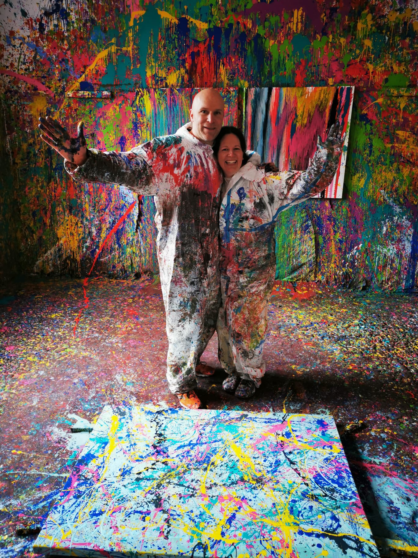 Action Painting für Paare: Wissenswertes, Tipps & Anbieter.